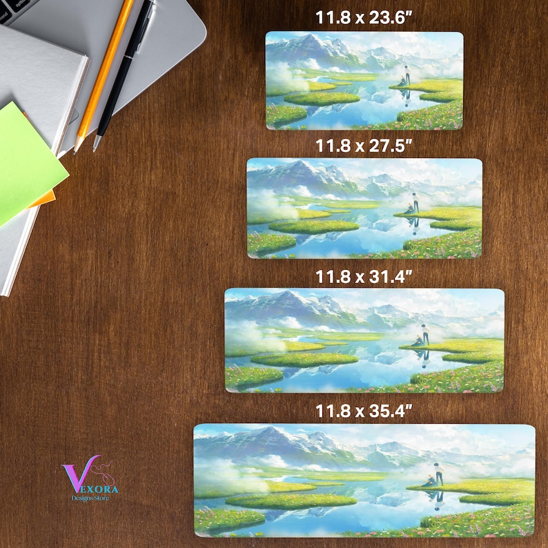 Howl's Moving Castle Desk Mat | Howl's Moving Castle Mouse Pad | Large ...