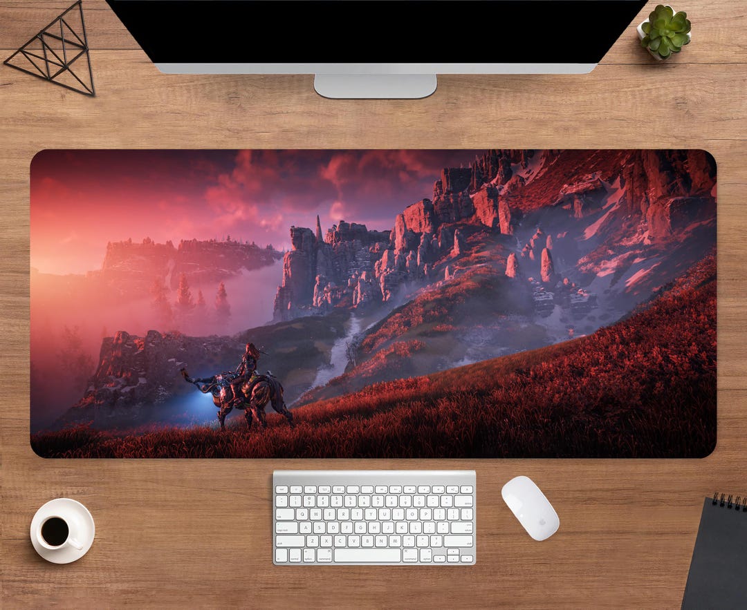 Horizon Zero Dawn Desk Mat | Aloy Mouse Pad | Large Desk Pad | Gaming ...