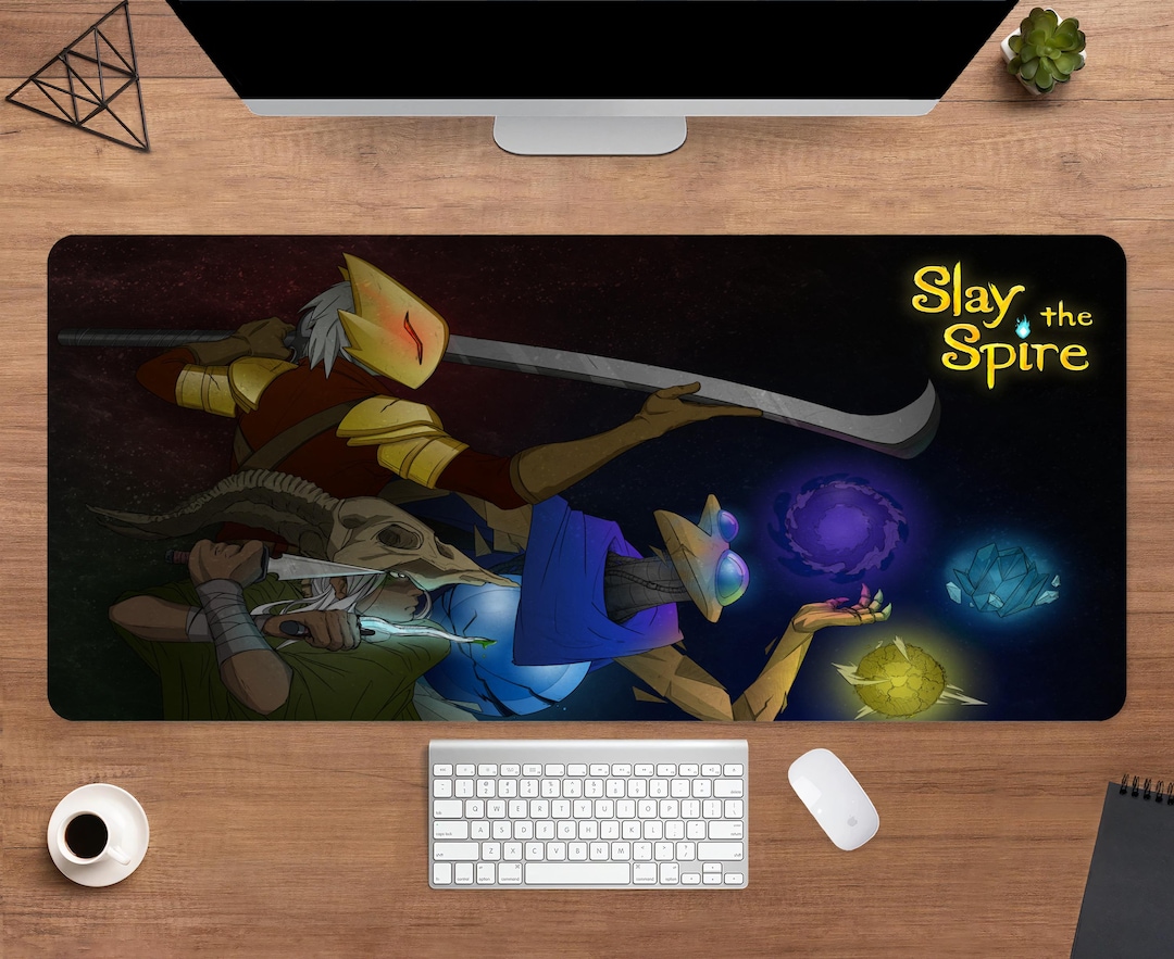 Slay the Spire Desk Mat | Silent Mouse Pad | Large Desk Pad | Gaming ...