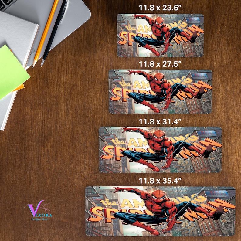 The Amazing Spider-man Comic Desk Mat | Spider-man Mouse Pad | Large ...