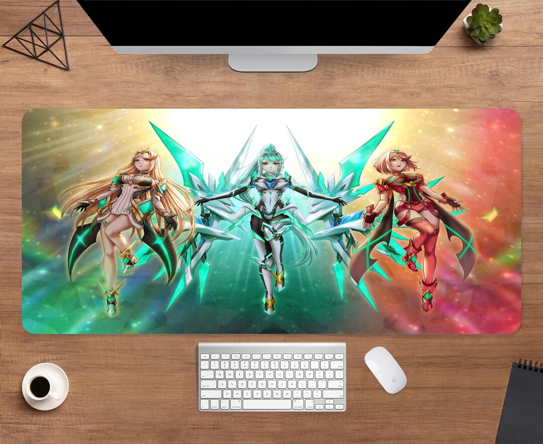 Xenoblade Chronicles Desk Mat | Shulk Mouse Pad | Large Desk Pad ...