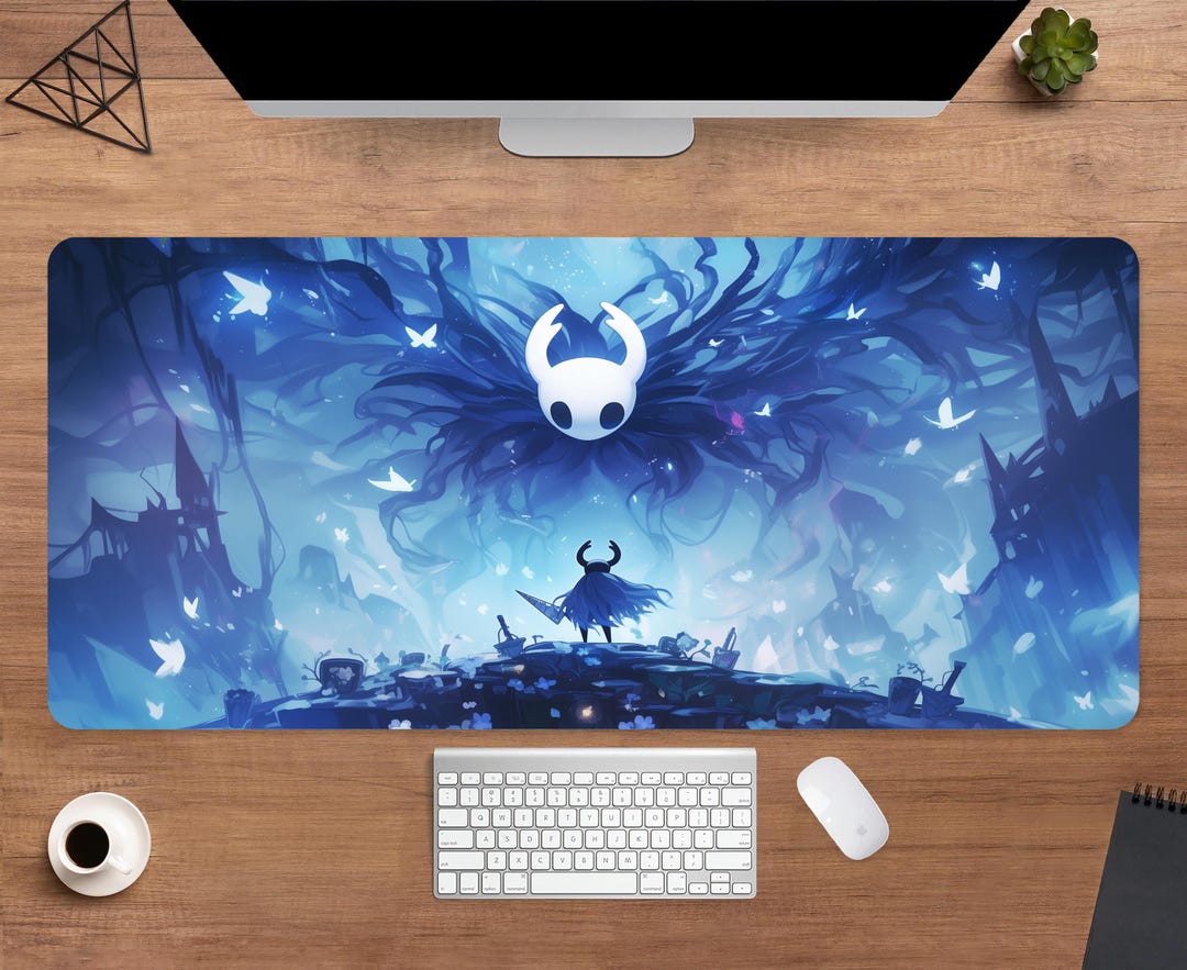 Hollow Knight Desk Mat | Hallownest Mouse Pad | Large Desk Pad | Gaming ...