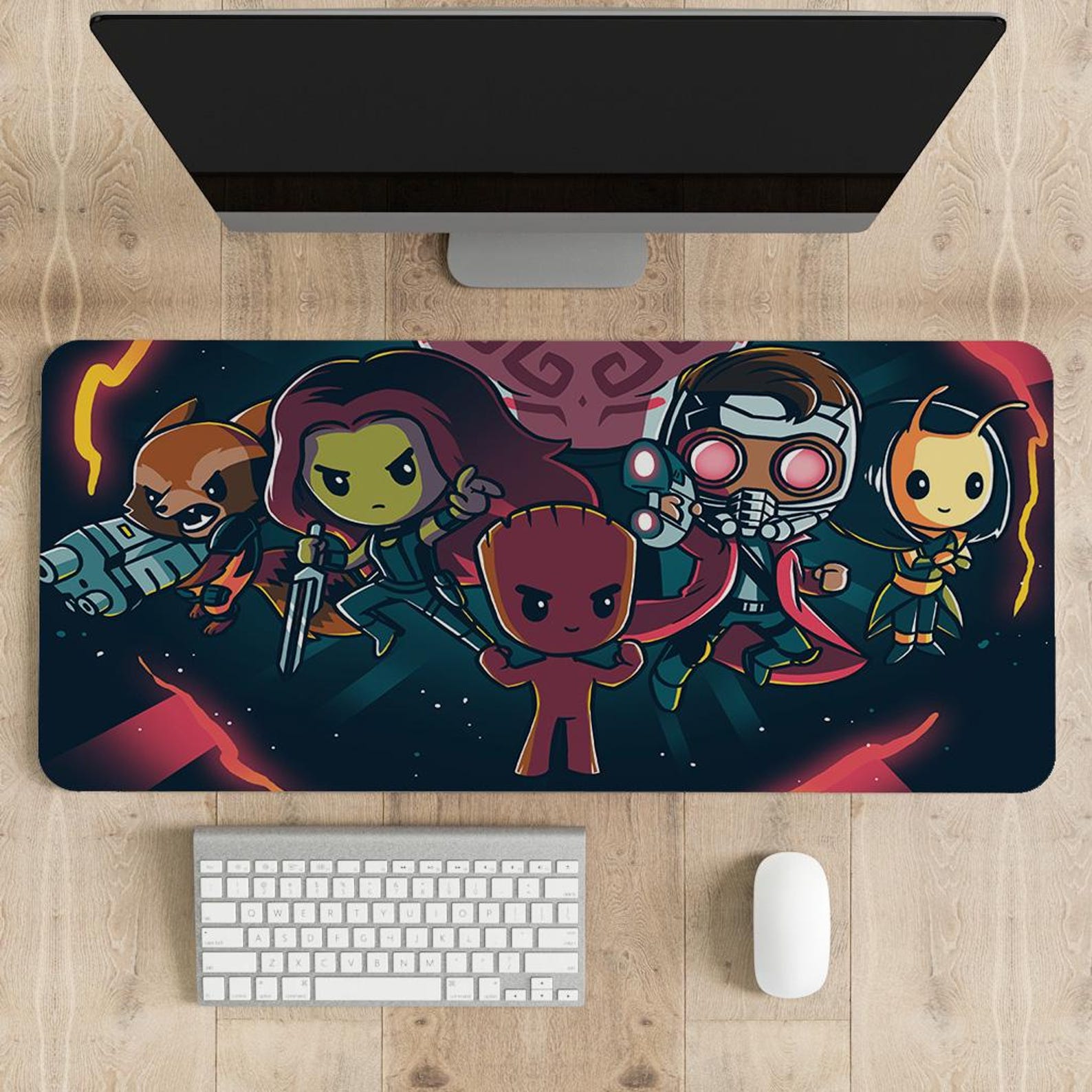 Guardians of the Galaxy Desk Mat | Peter Quill Mouse Pad | Large Desk ...