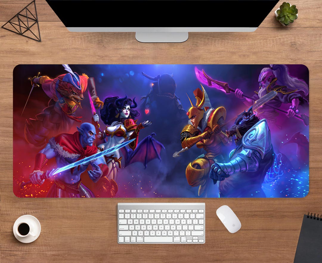 Dota 2 Desk Mat | Legion Commander Mouse Pad | Large Desk Pad | Gaming ...