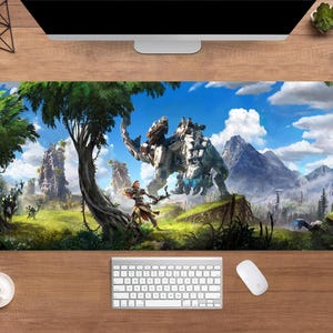 Horizon Zero Dawn Desk Mat | Aloy Mouse Pad | Large Desk Pad | Gaming ...