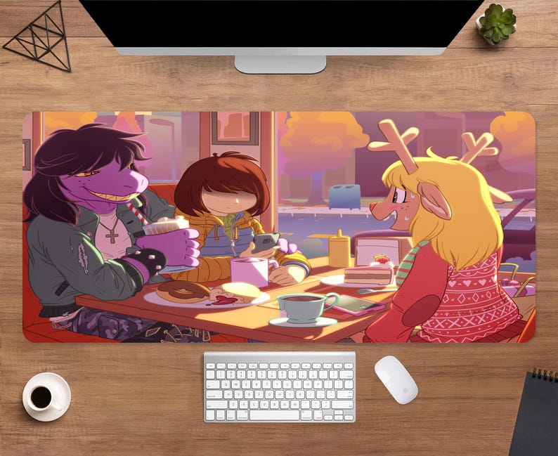 Deltarune Desk Mat | Deltarune Mouse Pad | Large Desk Pad | Gaming Desk ...