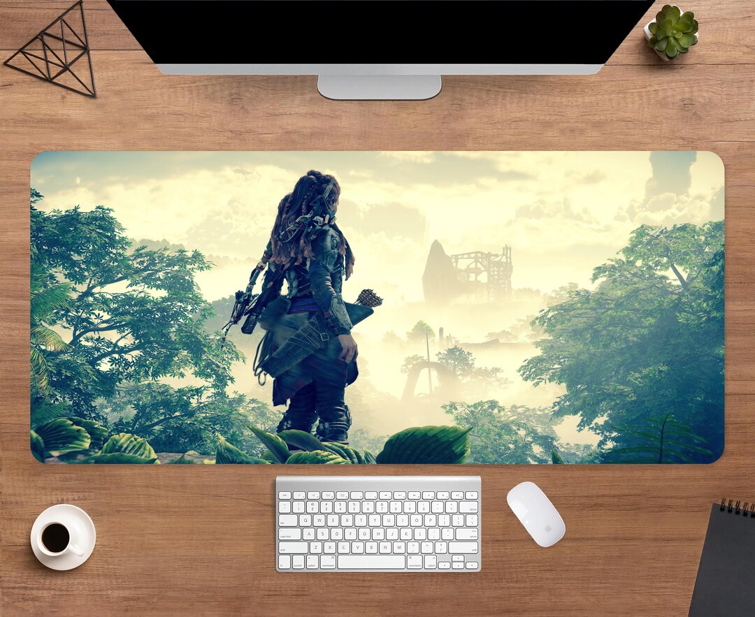 Horizon Forbidden West Desk Mat | Aloy Mouse Pad | Large Desk Pad ...