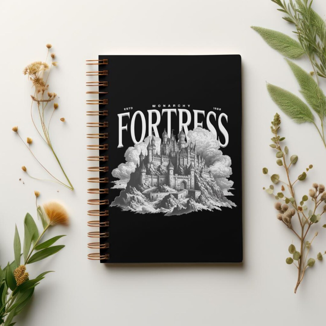 Fantasy Castle Digital Wall Art | Gothic Fortress Monarchy Print ...