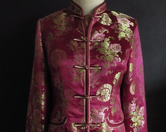 Asian Brocade Jacket | Etsy