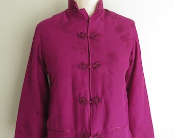 Chinese Silk Padded Jacket - Etsy