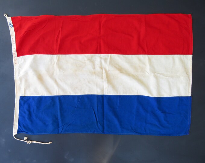 Vintage Dutch Flag Netherlands Flag of Holland Europe World Flag Panel ...