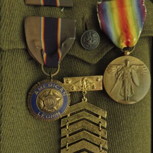 WW1 US Army Uniform C1918 Khaki Wool Insignia, Tunic & Jodhpurs, Leg ...