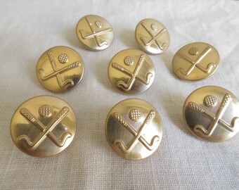 Golf Buttons | Etsy
