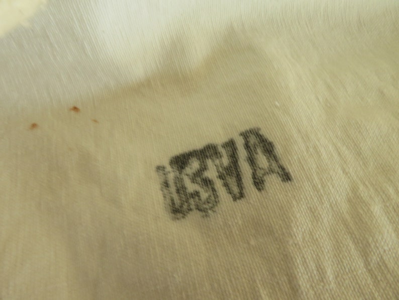 1900s Antique Straitjacket Off-white Canvas Institutional Straight ...