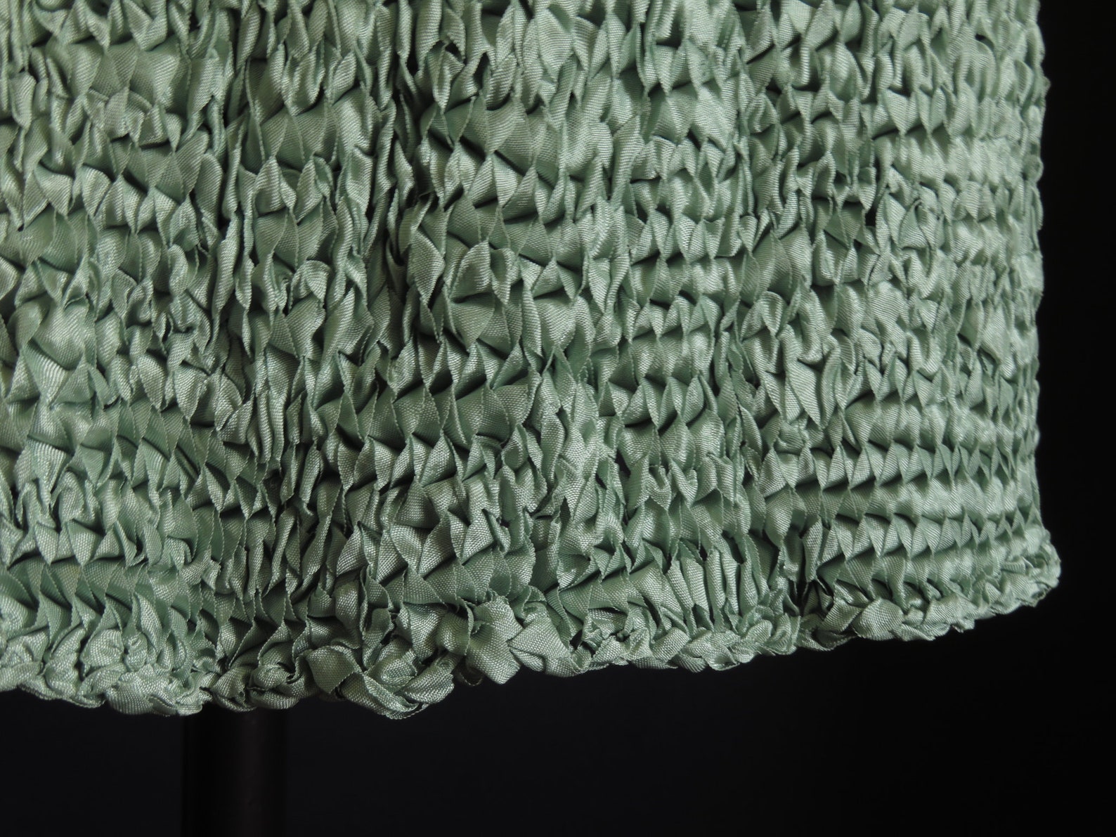 1920s Silk Ribbon Dress Crocheted Ribbon Sexy Silhouette - Etsy