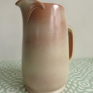 Large Frankoma Pitcher 1960s Vintage Ceramic Mid Century Modern Serving ...