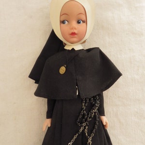 Vintage Nun Doll Christian Catholic Rosary Religious Collectible Toy - Etsy