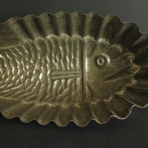 Antique West German Fish Mold Tin Metal Terrine Salmon Mousse Mold ...