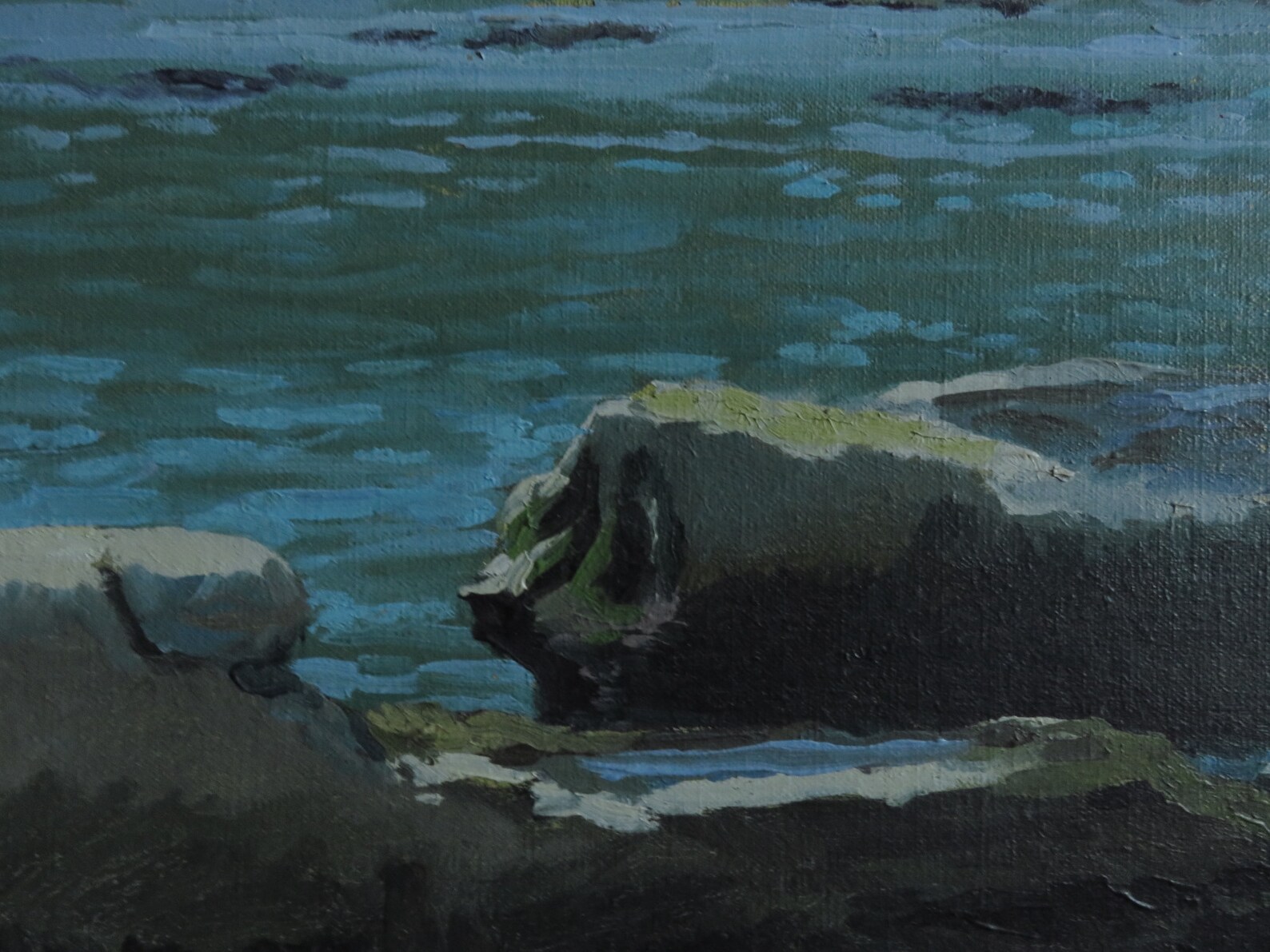 70s Peter Loftus Rare Early Work Santa Cruz Coast Landscape - Etsy