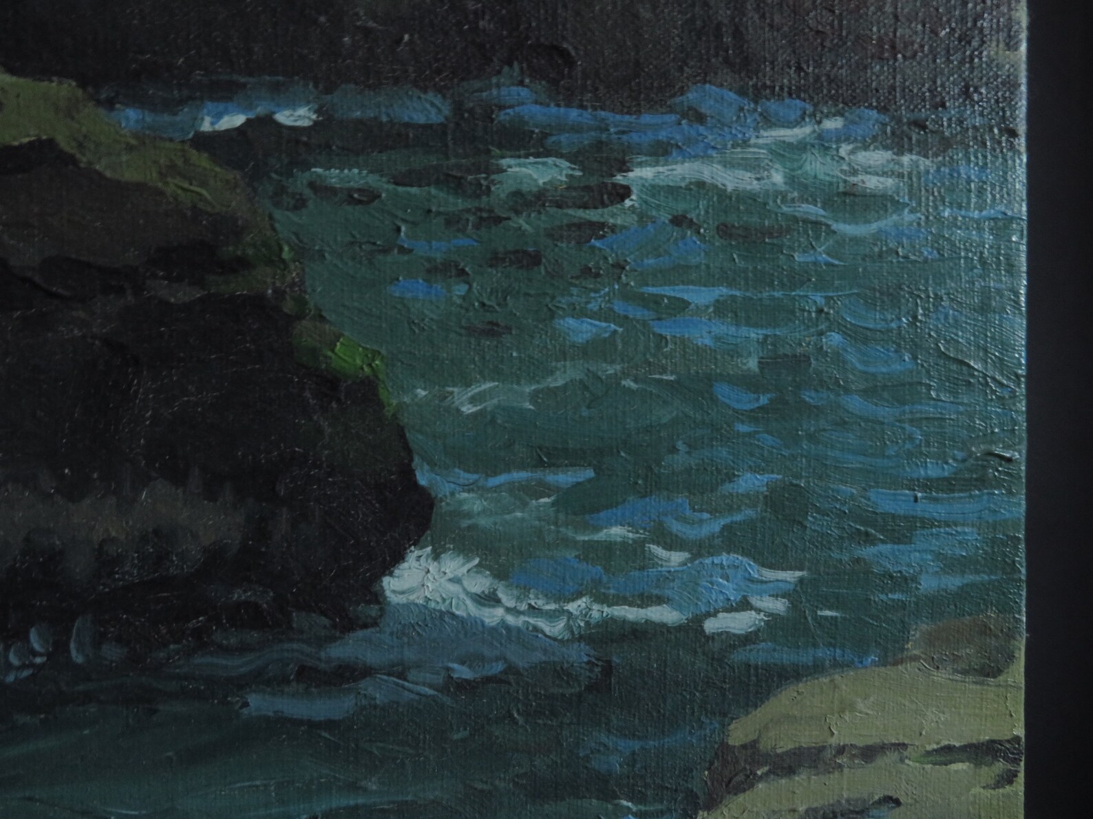 70s Peter Loftus Rare Early Work Santa Cruz Coast Landscape - Etsy