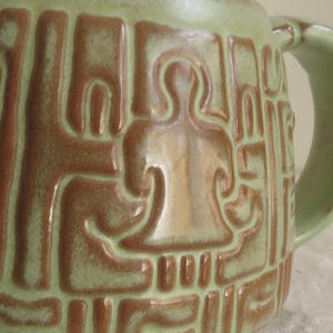 60s Frankoma 7J Teapot Vintage Art Pottery Mid Century Ceramic - Etsy