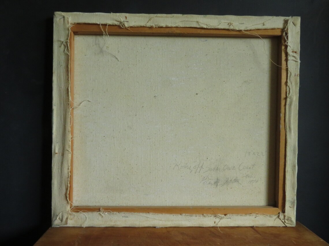 70s Peter Loftus Rare Early Work Santa Cruz Coast Landscape - Etsy