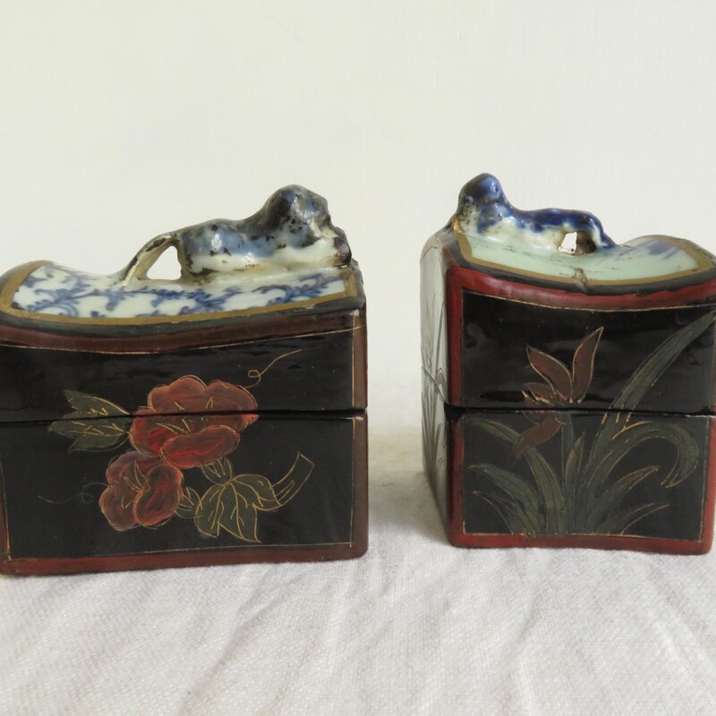 Lacquer Trinket Box - Etsy