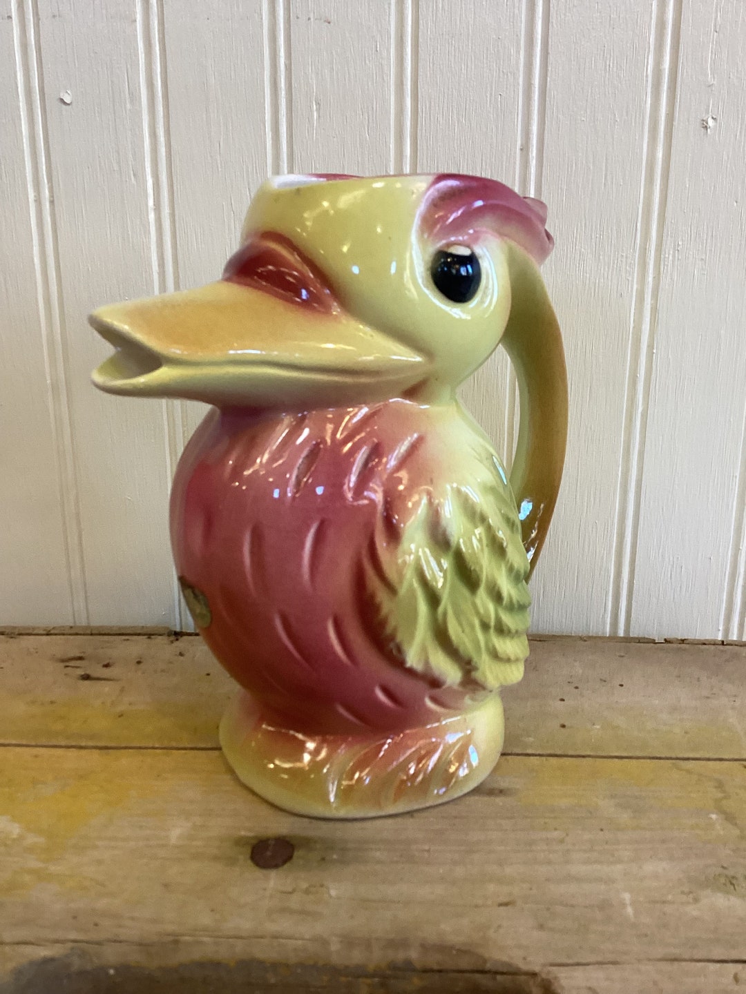 1940s Bird Pitcher California Pottery Stewart Mccullough - Etsy