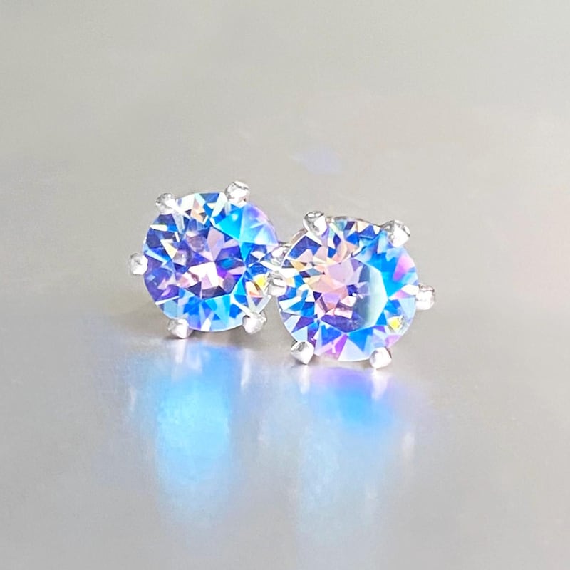 Rainbow Sapphire Earrings - Etsy