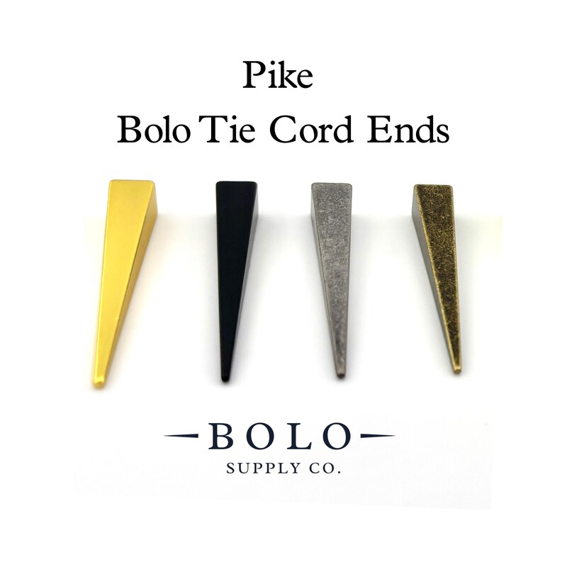 Bolo Tie End Cap Silver - Etsy