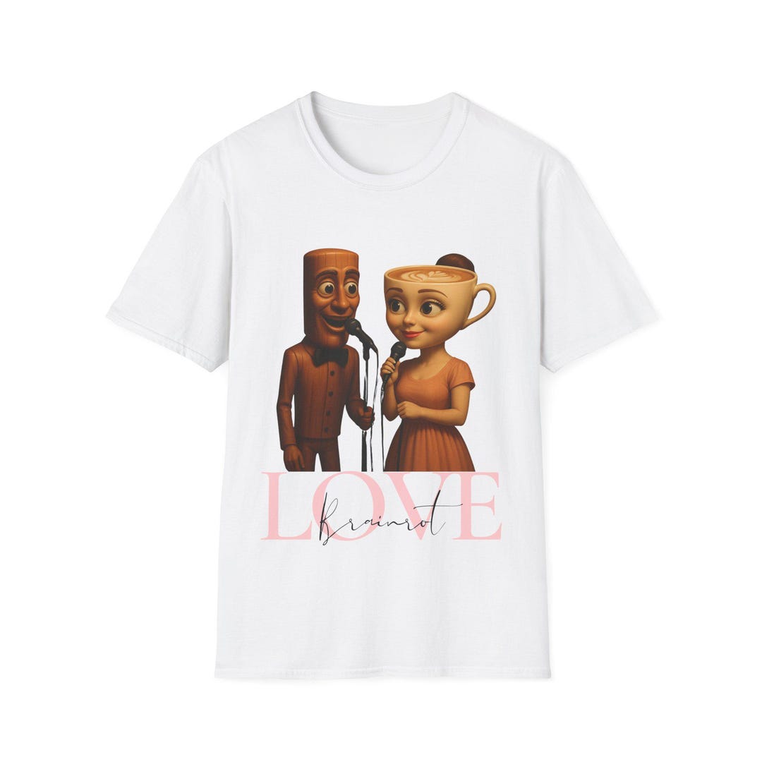 Viral Brainrot Characters Meme Tik Tok Funny Print for Unisex T Shirt ...