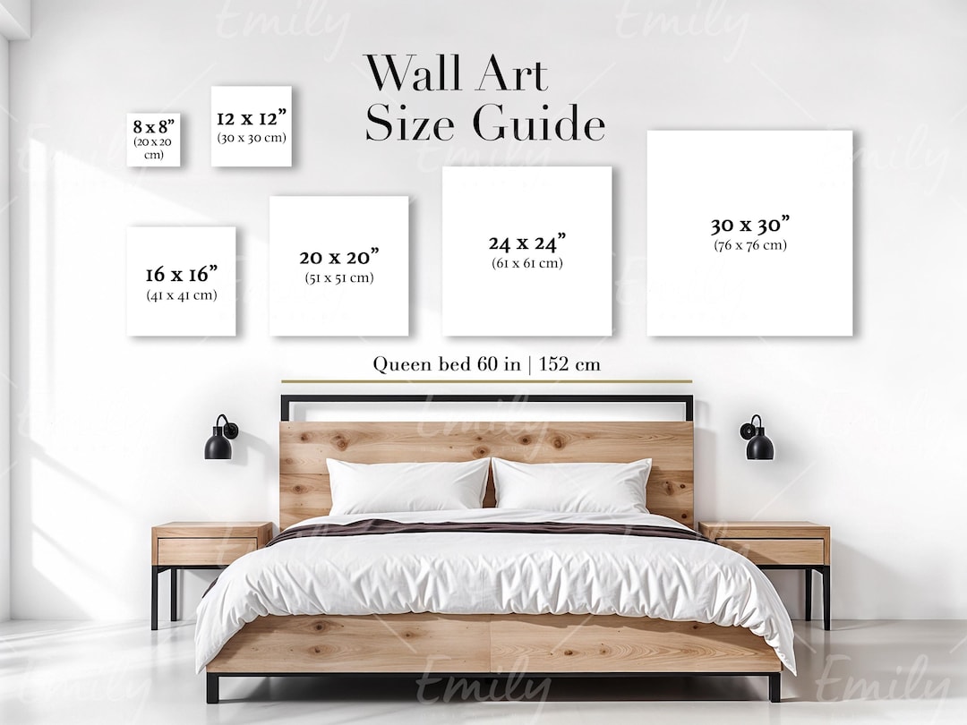 Etsy Seller Size Guide, Wall Art Dimensions Chart, Print Size Guide ...