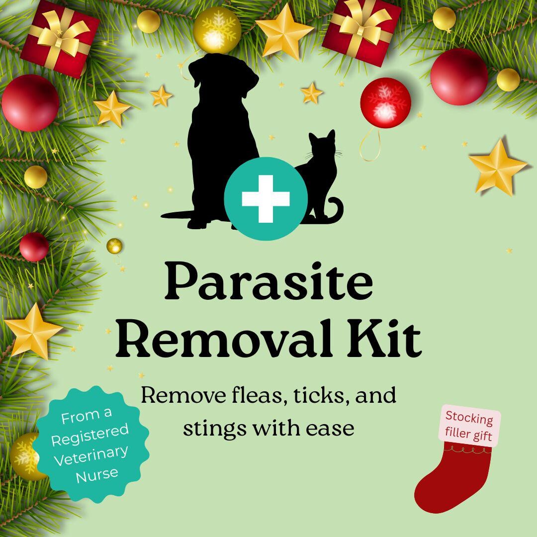 Pet Parasite Removal Kit | Flea, Tick & Sting Remover | Stocking Filler ...