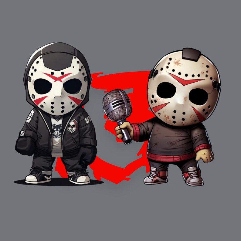 10 Chibi Jason PNG - Horror Chibi Cliparts – High Resolution Digital ...
