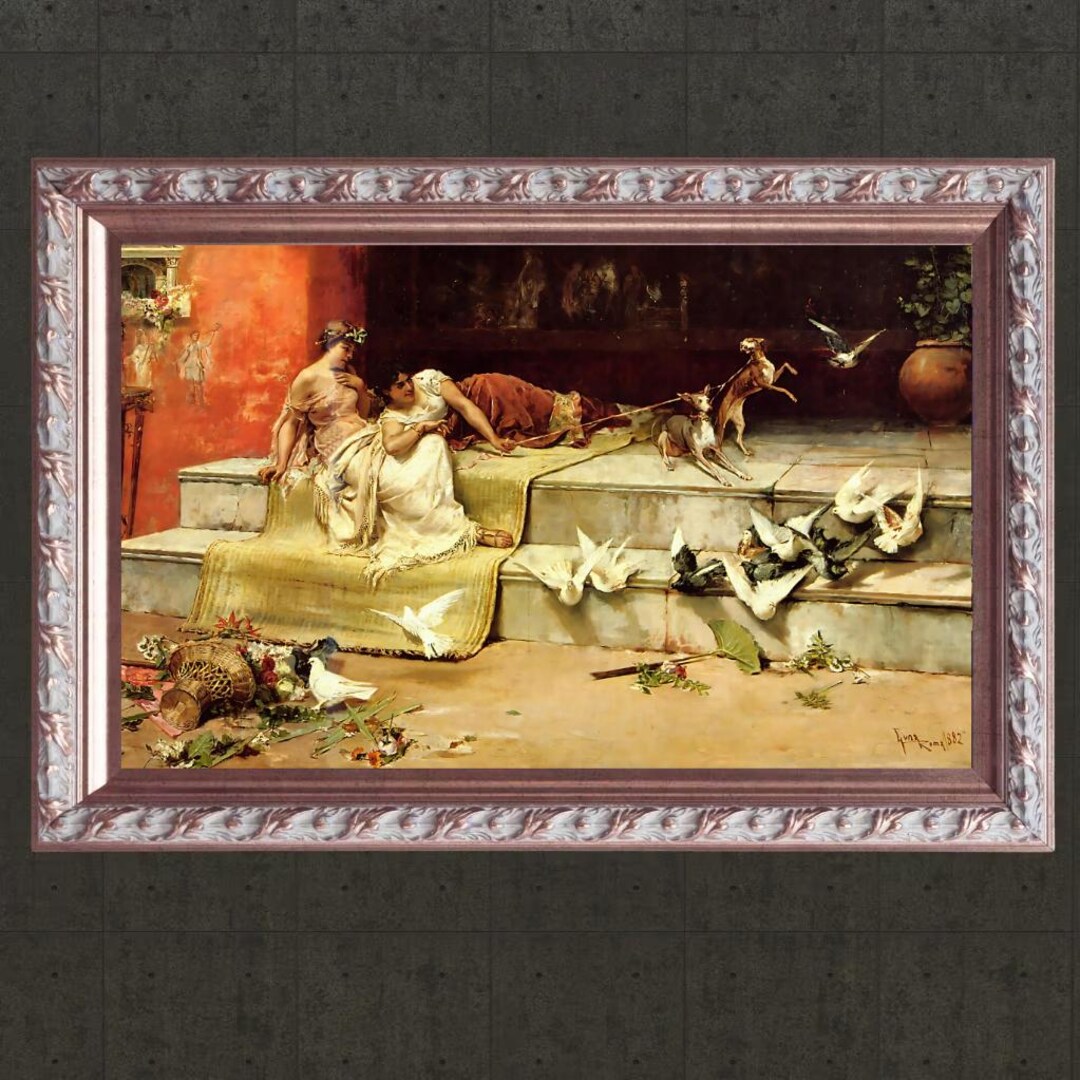 Las Damas Romanas by Juan Luna Digital Print | Filipino Classical ...