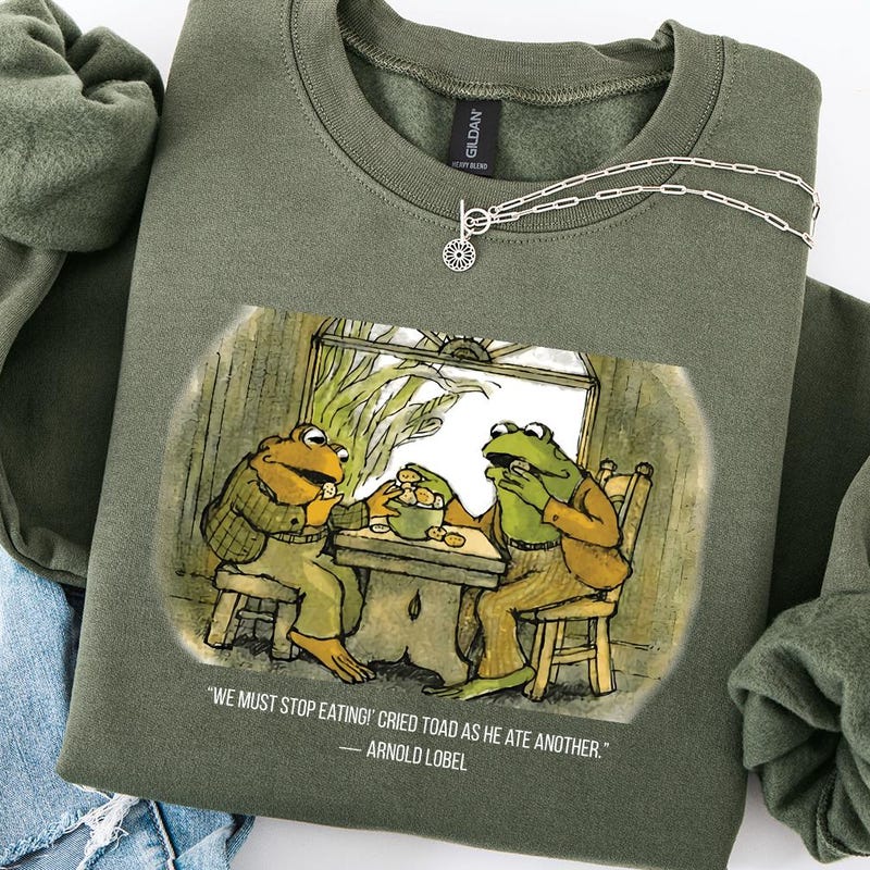 Kids Frog and Toad Hoodie - Etsy