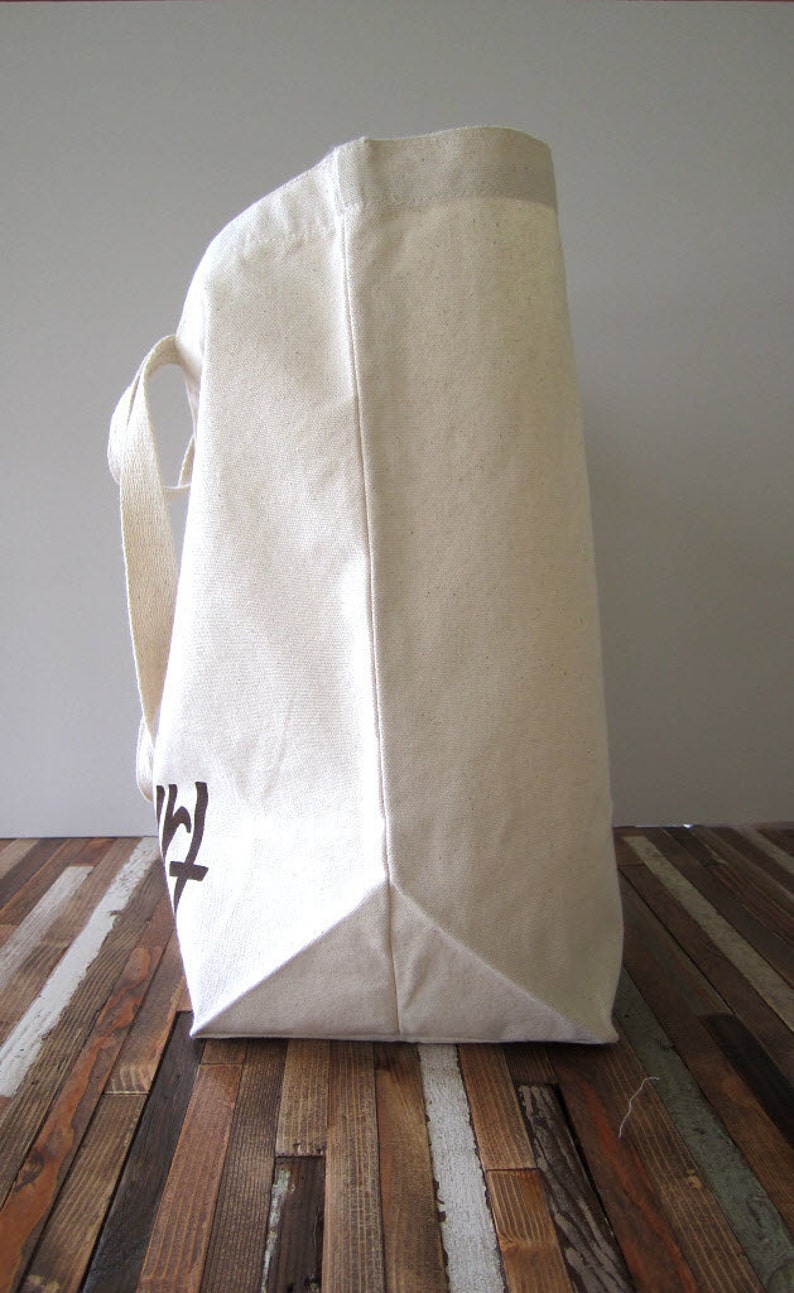 Recycled Cotton Canvas Tote Bag Screen Printed Grocery Bag | Etsy Recycled Cotton Canvas Tote Bag Screen Printed Grocery Bag | Etsy