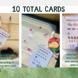 Mud Kitchen Recipe Cards: Nature Sensory Play Waldorf and Montessori ...
