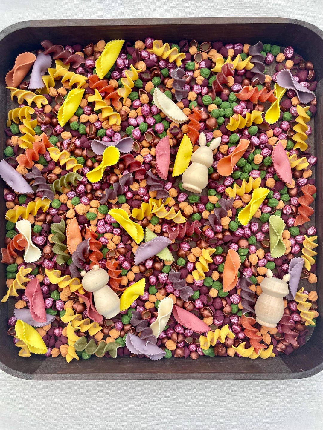 Autumn Sensory Bin Filler: Sweater Weather Fall Tinker Tray, Painted ...