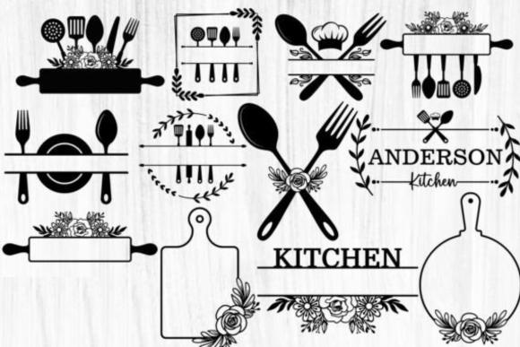 Kitchen Conversion Chart Svg, Decorative Kitchen Conversion, Kitchen ...