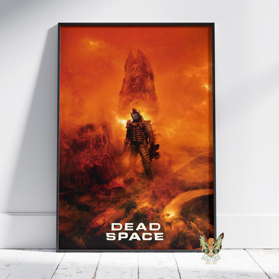 Dead Space Poster | Isaac Clarke Wall Art | Unframed Canvas Print ...