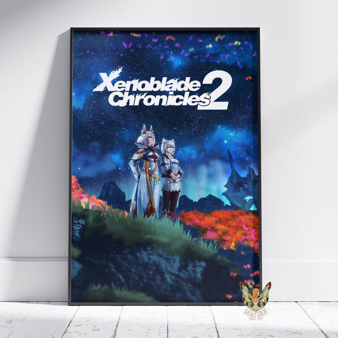 Xenoblade Chronicles Poster | Shulk Wall Art | Unframed Canvas Print ...