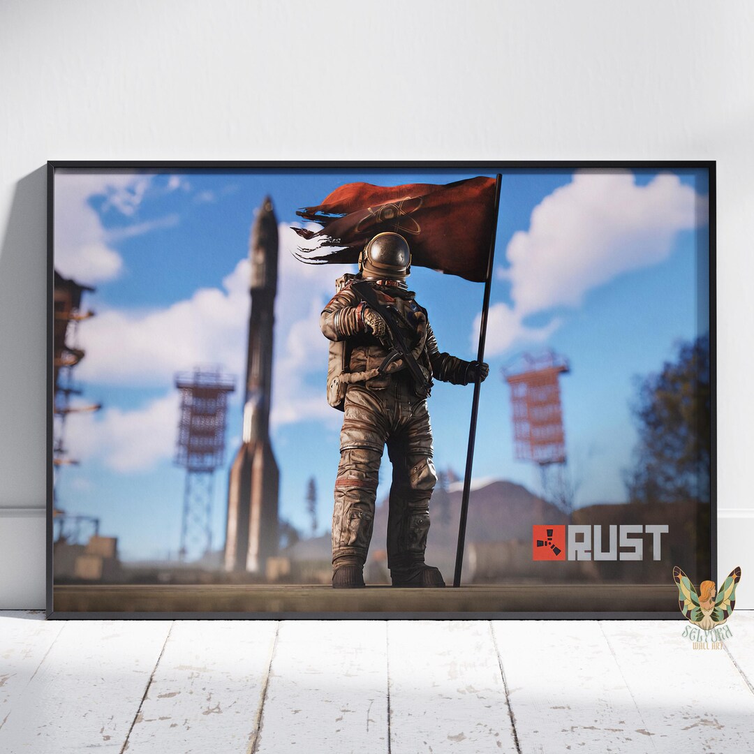 Rust Poster | Survival Game Wall Art | Unframed Canvas Print | Gift ...