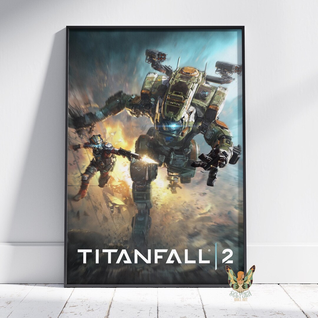 Titanfall Poster | Jack Cooper Wall Art | Unframed Canvas Print | Gift ...