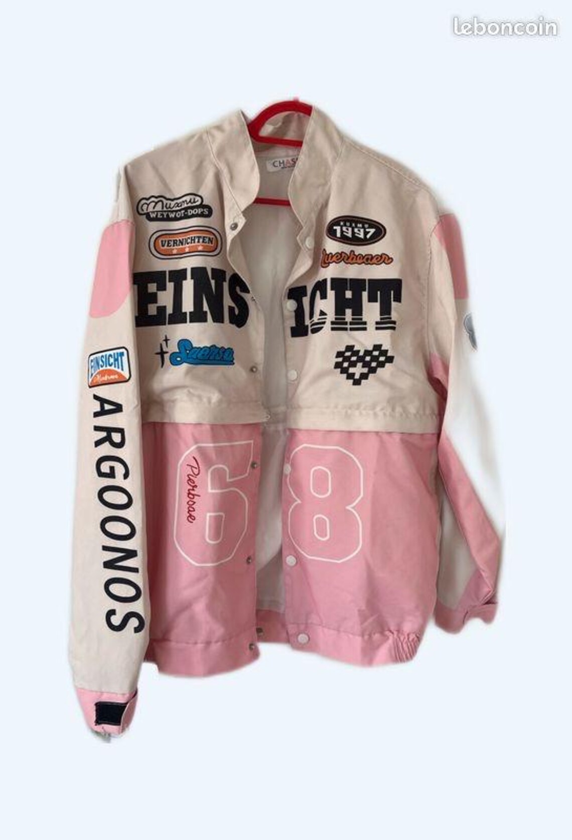 Pink Nascar Jacket - Etsy
