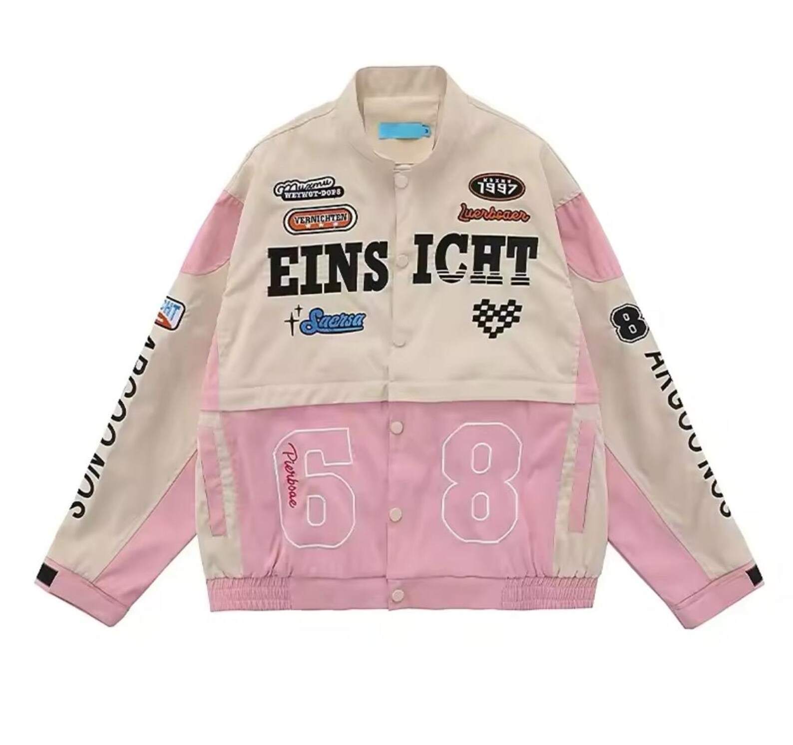 Pink Nascar Jacket - Etsy
