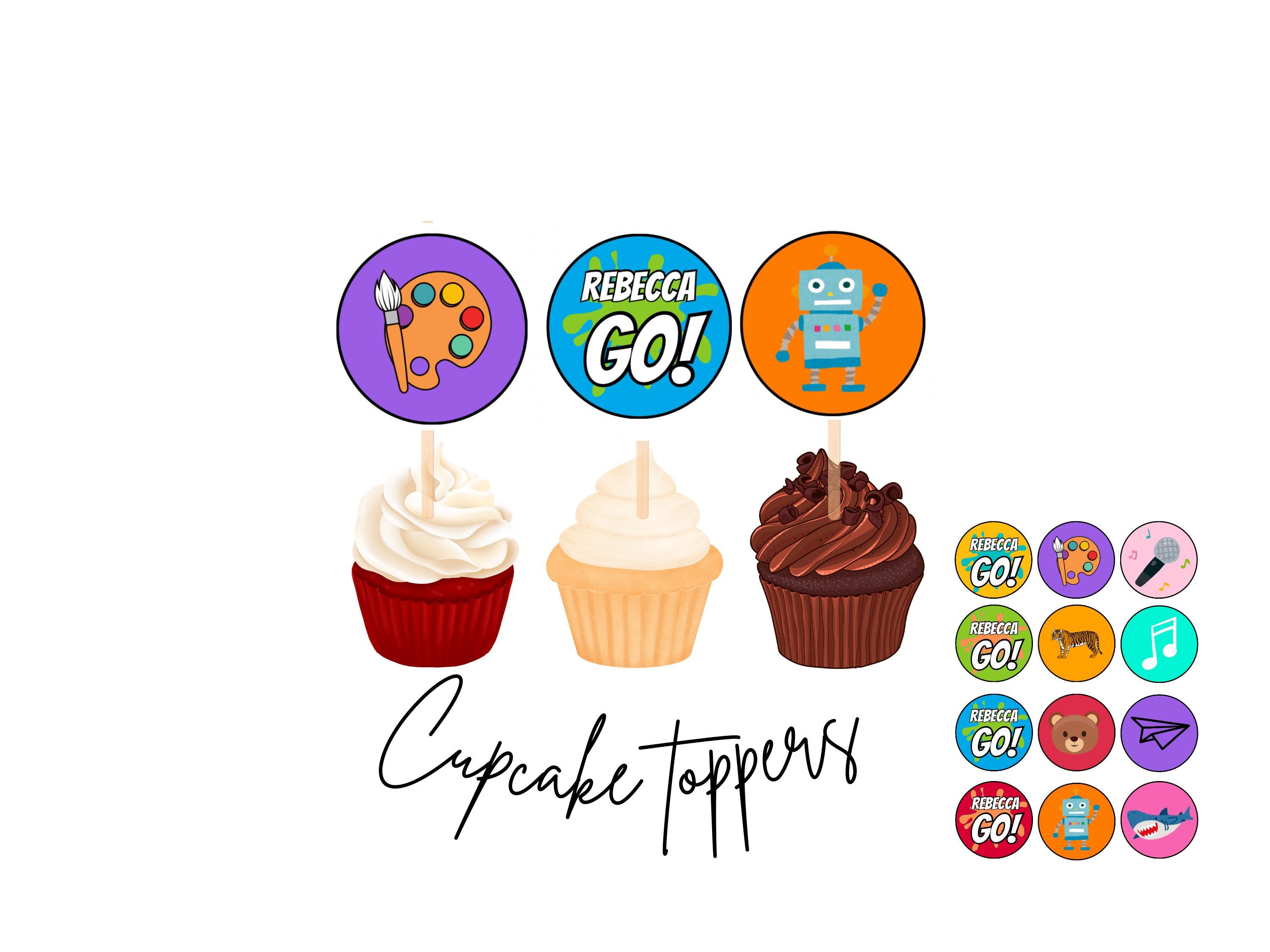 Danny Go Inspired Birthday Party Cupcake Topper - Etsy