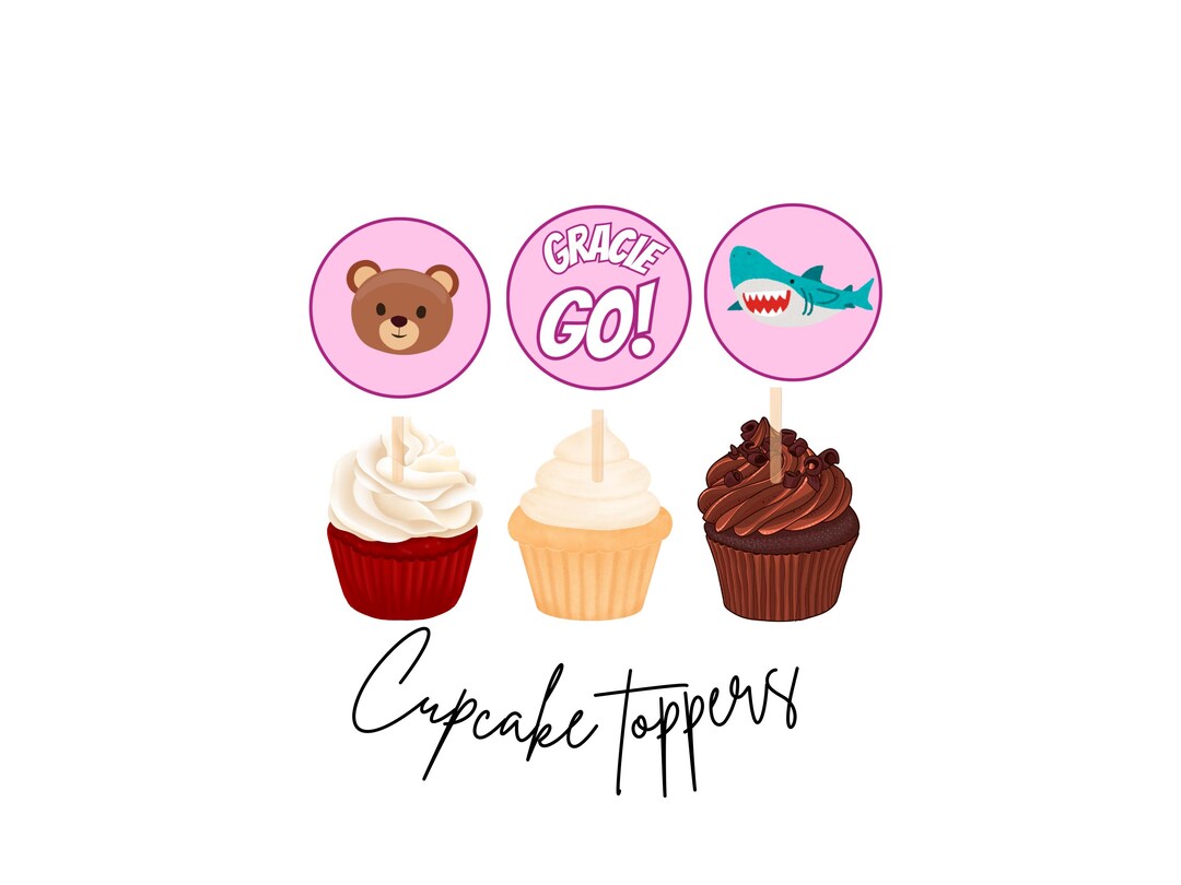 Danny Go Inspired Birthday Party Birthday Cupcake Toppers - Etsy