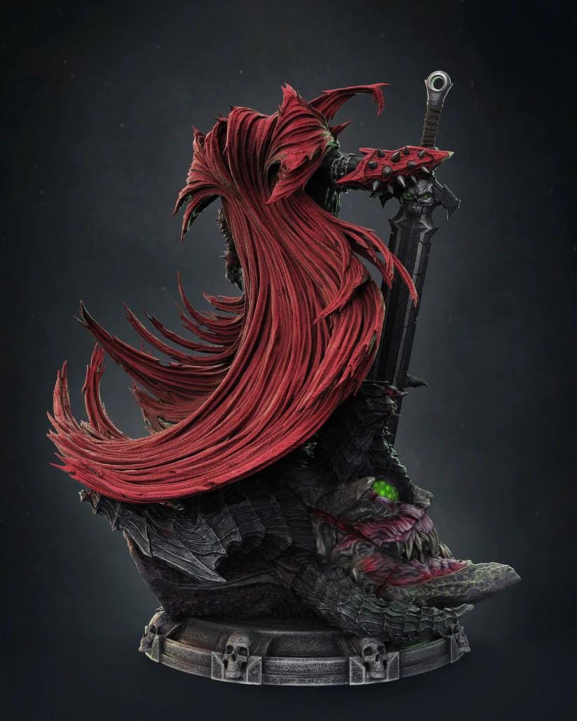 Spawn - Al Simmons STL Model – the Hellspawn Rises! - Etsy