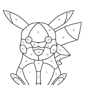 Stained Glass Pikachu, Stained Glass Pokemon Pattern, Digital Download ...